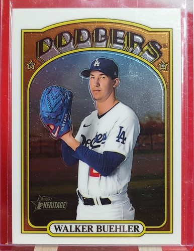 66/999 WALKER BUEHLER 2021 Topps Heritage High Chrome 66/999 WALKER BUEHLER 2021 Topps Heritage High Chrome
