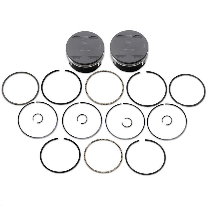 KB Performance - KB542LCA.040 - Super-Duty Forged Piston Kit (120ci ...
