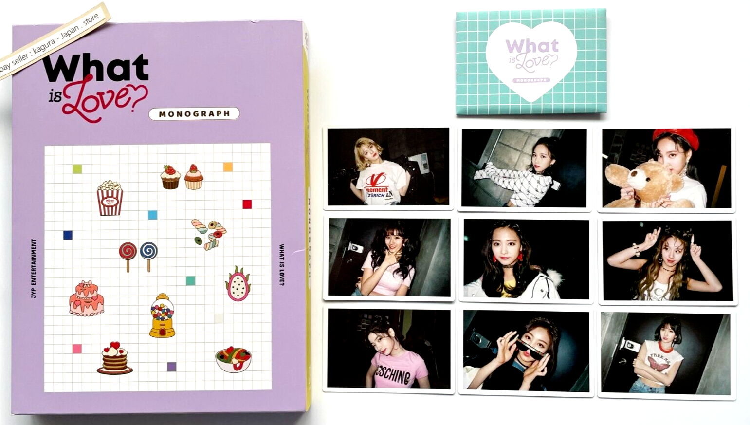TWICE What is love ? Monograph Official Photobook + TWICE What is love ? Monograph Official Photobook +