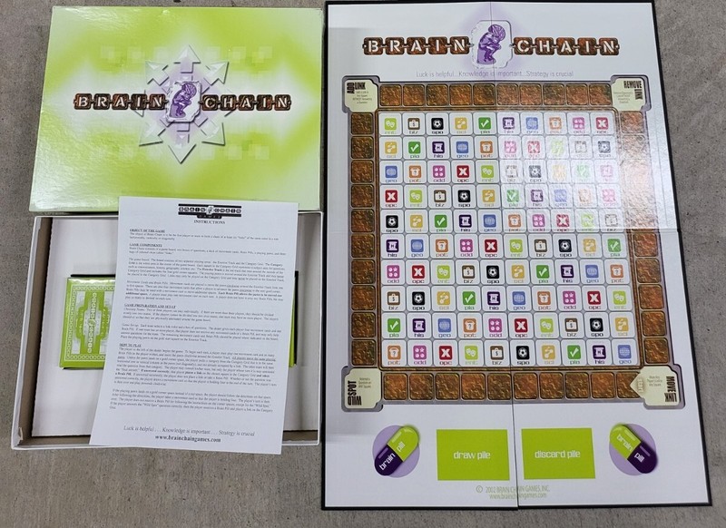 Brain Chain (2002) – Board Game Guys