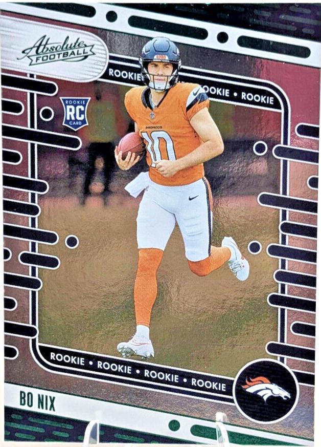 2024 Panini Absolute - Rookies Bo Nix #112 Green (RC) for sale online ...