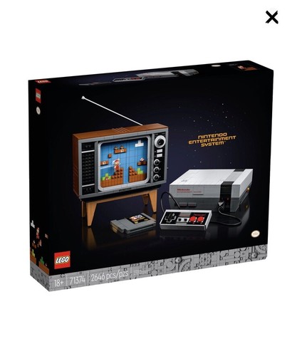LEGO NINTENDO ENTERTAINMENT SYSTEM NES SUPER MARIO BROTHERS TV 71374 30385 eBay