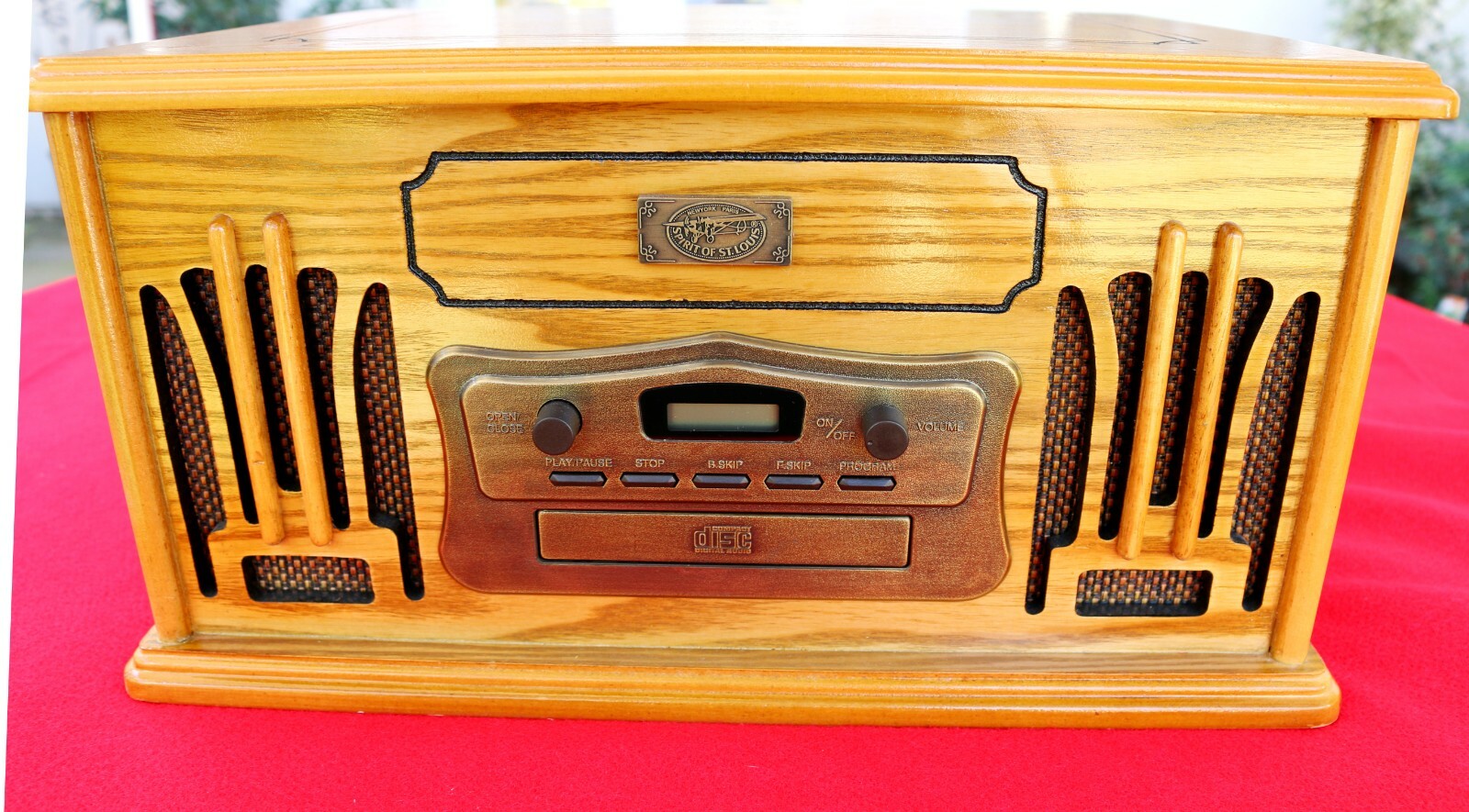 NIB Spirit of St. Louis Deco All in One Record Turntable/CD NIB Spirit of St. Louis Deco All in One Record Turntable/CD