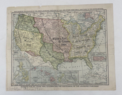 Louisiana Purchase Map