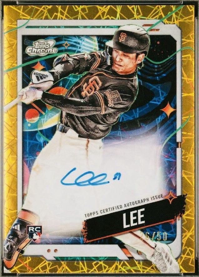 2024 Topps Cosmic Chrome - Jung-Hoo Lee #110 Gold Interstellar ...