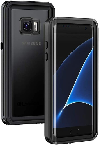 Lanhiem Samsung Galaxy S7 Edge Case, IP68 Waterpro
