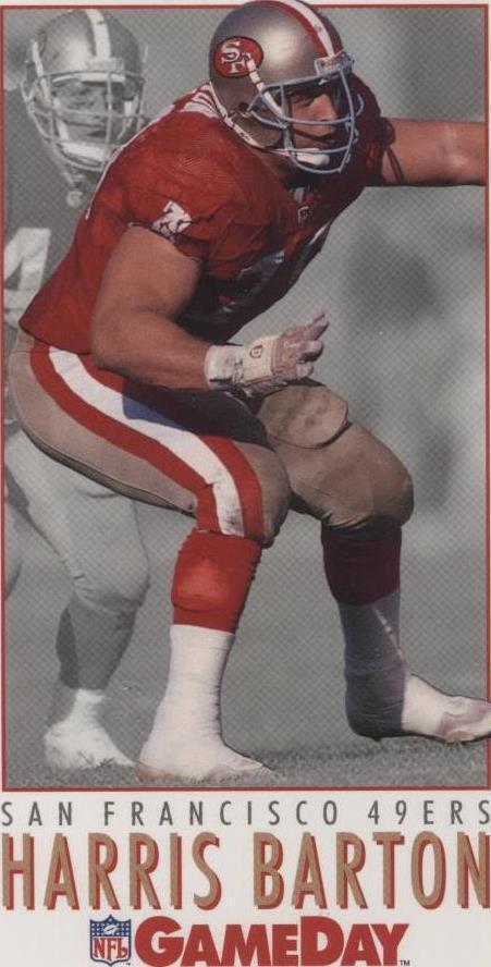 1992 GameDay - Harris Barton #105 for sale online | eBay