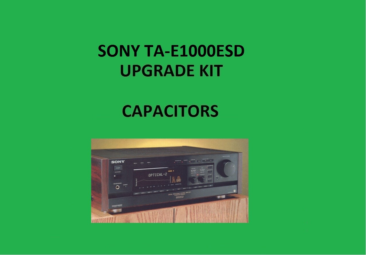 Stereo Preamplifier SONY TA-E1000ESD Repair KIT - all Stereo Preamplifier SONY TA-E1000ESD Repair KIT - all