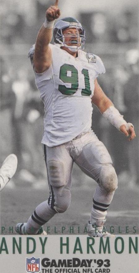 1993 Fleer GameDay - #408 Andy Harmon (RC) for sale online | eBay