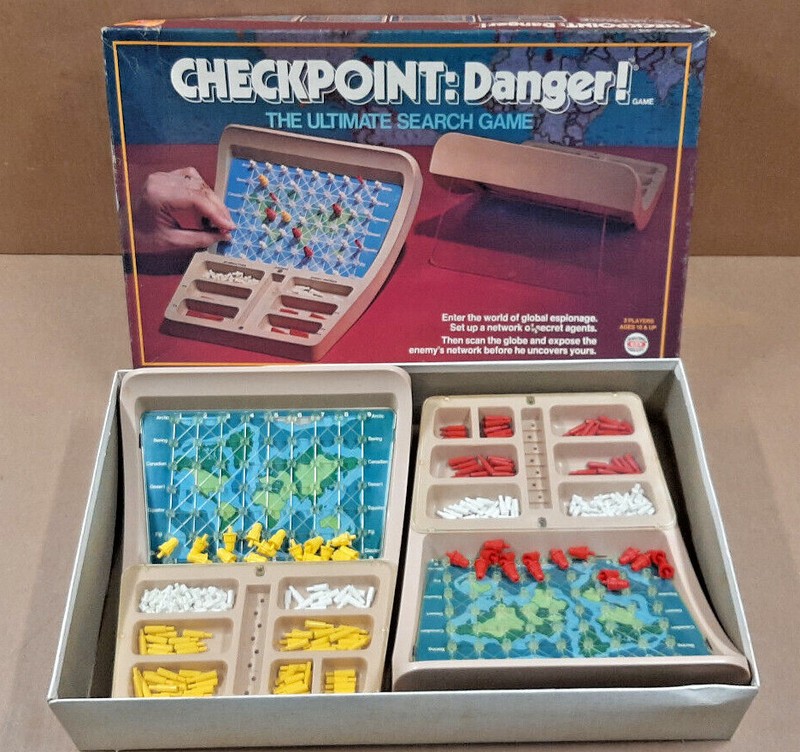 Checkpoint: Danger! (1978) Board Game – Board Game Guys