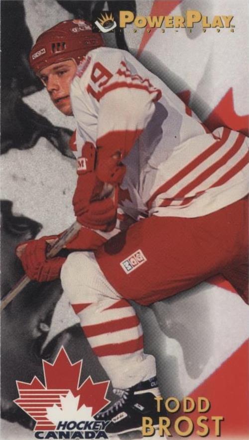 1993-94 Fleer Power Play - Todd Brost #479 (RC) for sale online | eBay