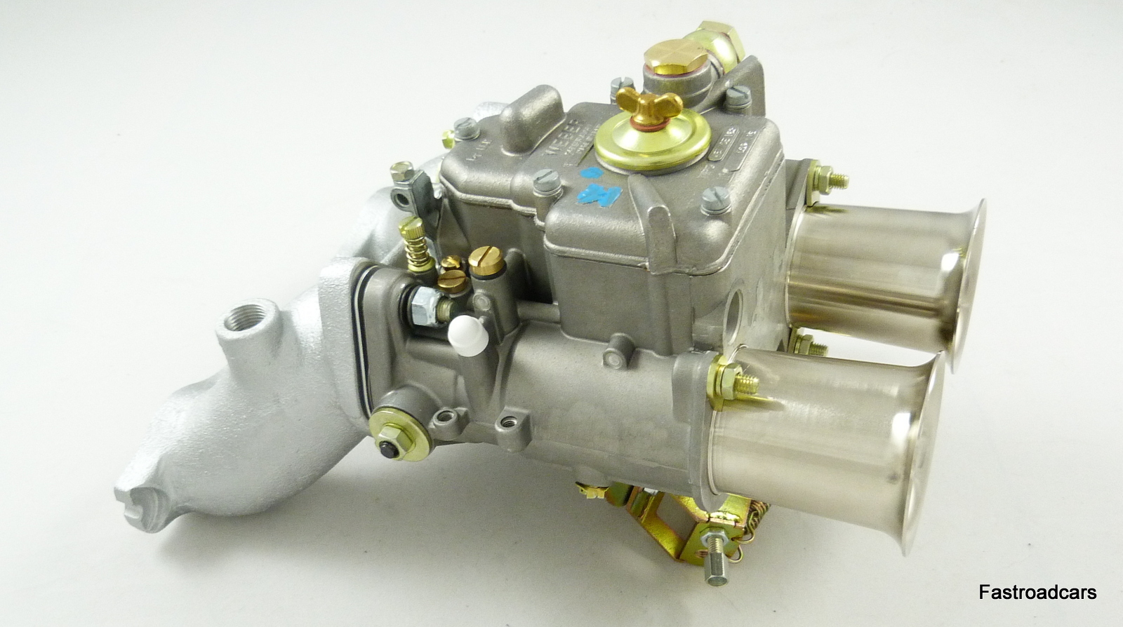MG MIDGET 1275cc WEBER 45 DCOE CARBURETTOR MANGOLETSI SHORT MANIFOLD ...