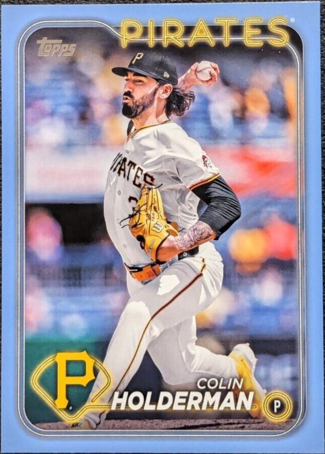 2024 Topps Update Series - Colin Holderman #US172 Father's Day Powder ...