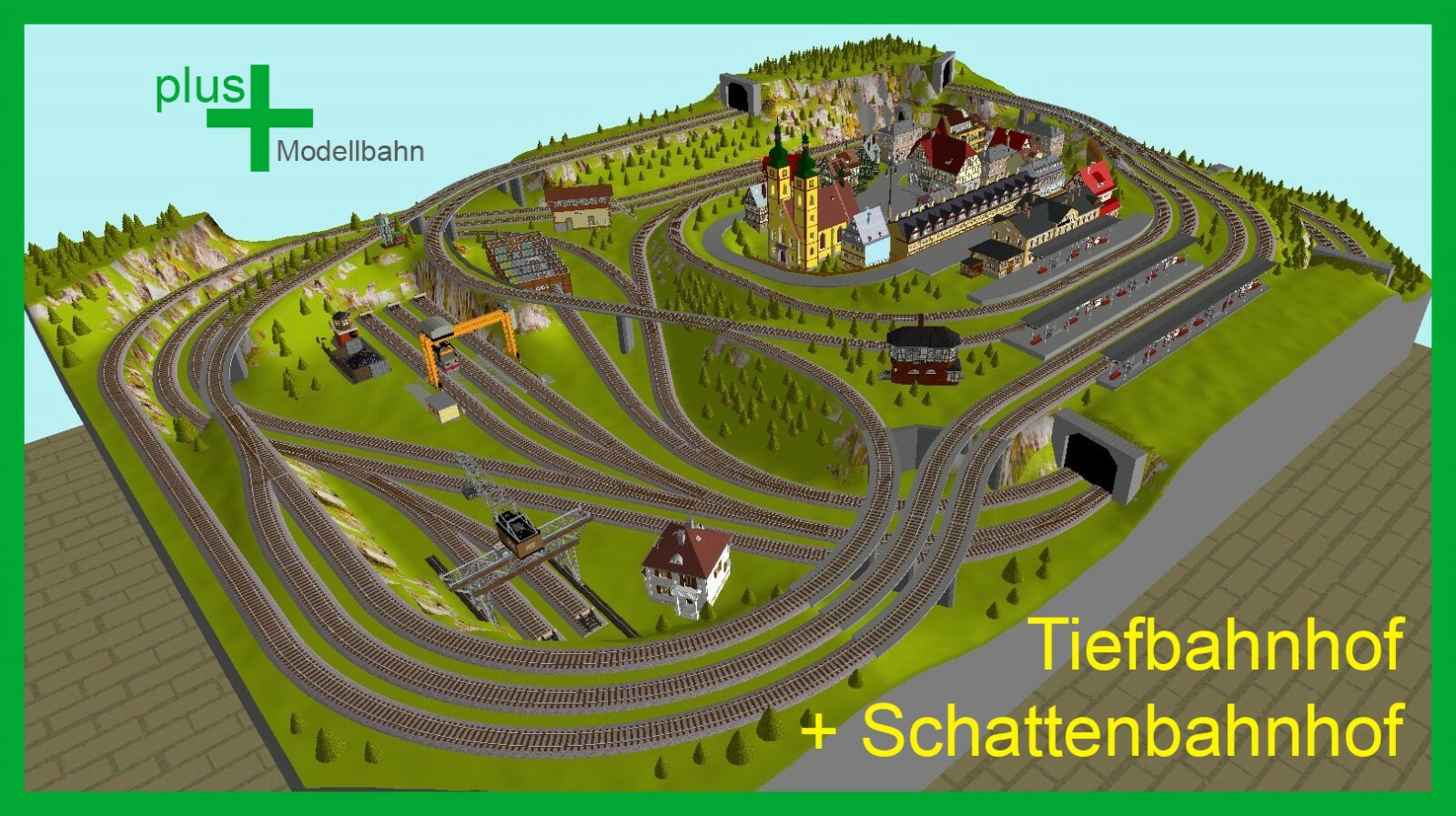 Piko H0 A-Gleis Gleisplan für Anlage und Gleisset HO Set 3,0 x 3,25 m ...