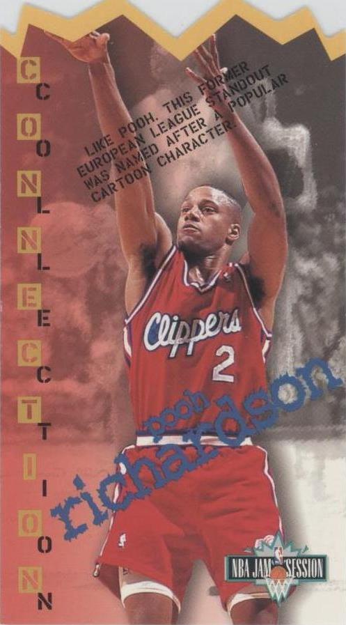 1995-96 Fleer NBA Jam Session - Pooh Richardson #D48 Die-Cut for sale ...