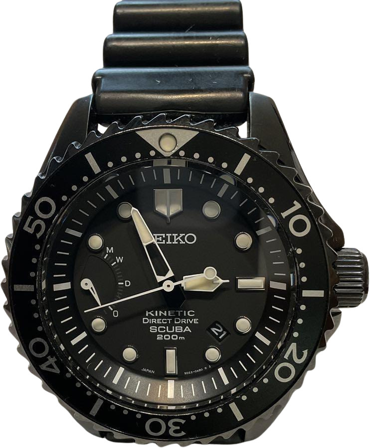 Seiko Diver Men's Black Watch - SBDD003 for sale online | eBay
