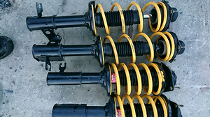 FORD LASER MAZDA 323 LOWERED KING SPRINGS & SHOCKS FRONT & REAR ...