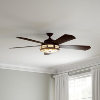 Mission Style Indoor Ceiling Fans | Shelly Lighting