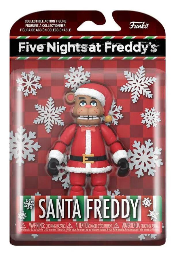 Funko Five Nights at Freddy's Holiday - Santa Freddy Fazbear Action Fi ...