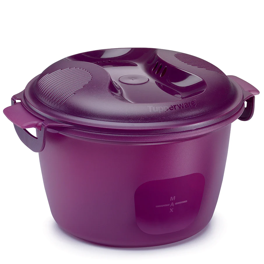 NEW Tupperware Microwave rice cooker Purple