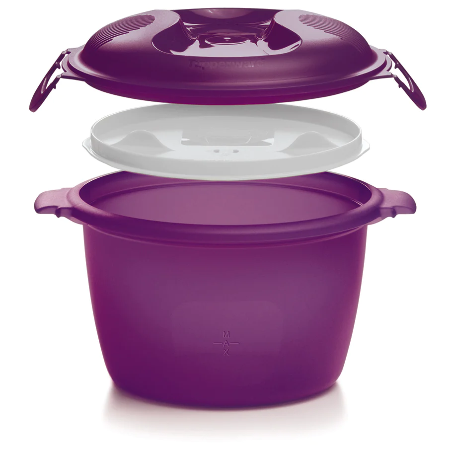 NEW Tupperware Microwave rice cooker Purple