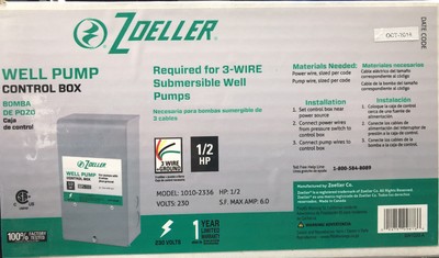 Zoeller Well Pump Control Box Wiring Diagram Database