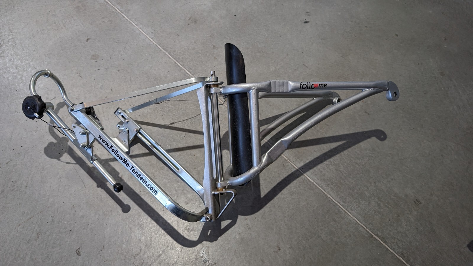 FollowMe Tandem Kids Bike Tag Along Bike Trailer Hitch With Accessorie ...