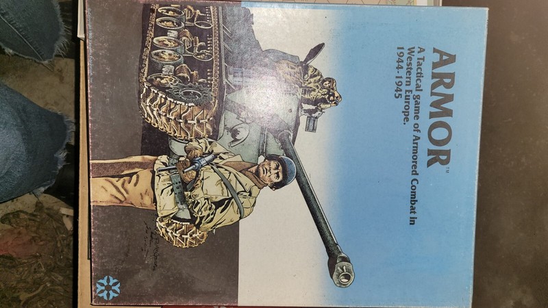 Armor: A Tactical Game of Armored Combat in Western Europe, 1944-1945 ...