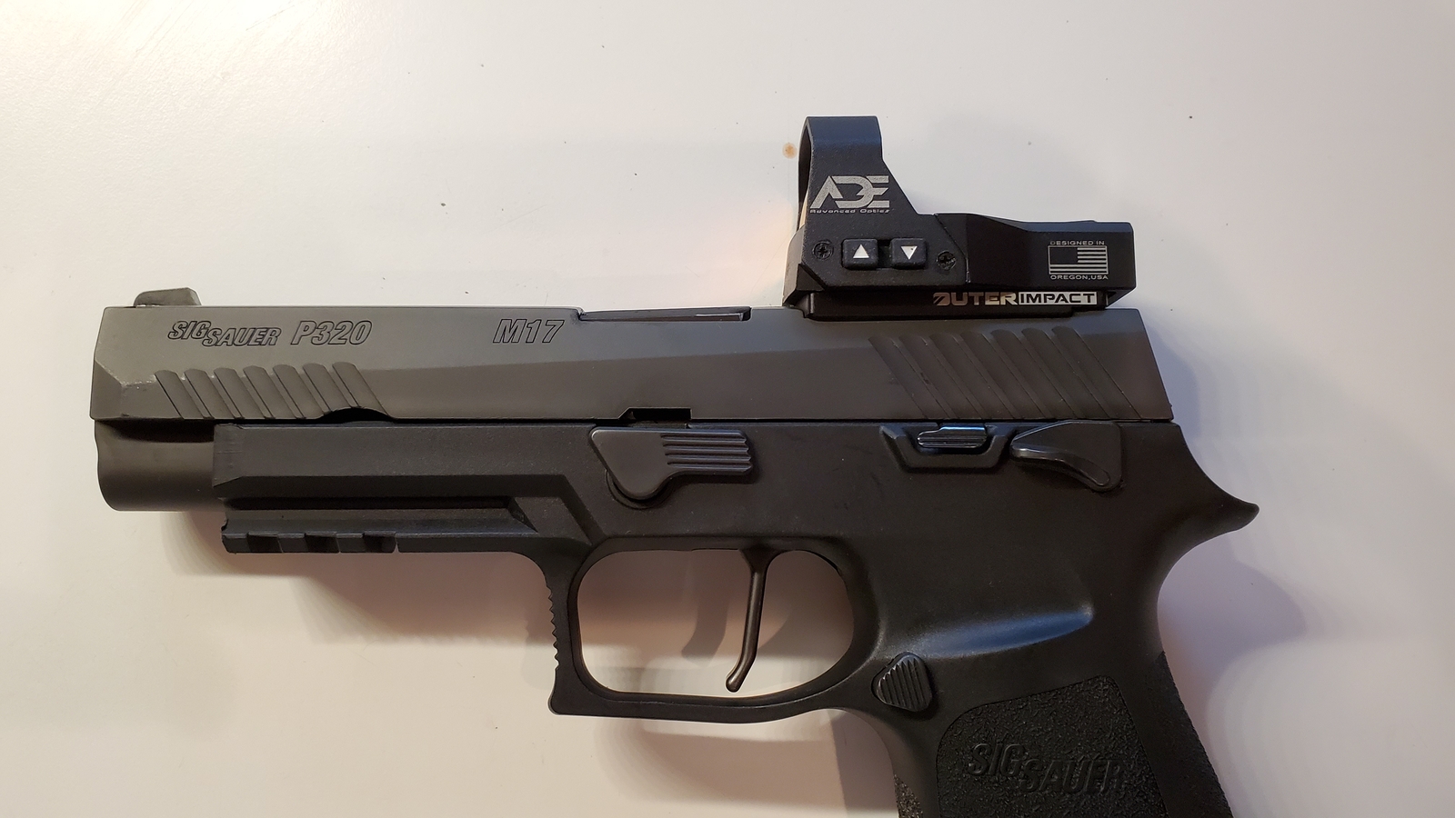 ADE Large Size RD3-015-4 LARGE Red Dot Reflex Sight for handgun pistols ...