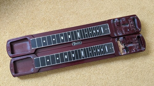 1957 1958 1959 Fender D6 Dual 6 Stringmaster lap steel guitar body の ...