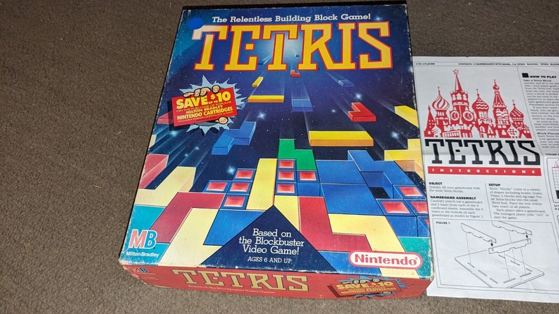 Tetris (1989) Board Game – Board Game Guys