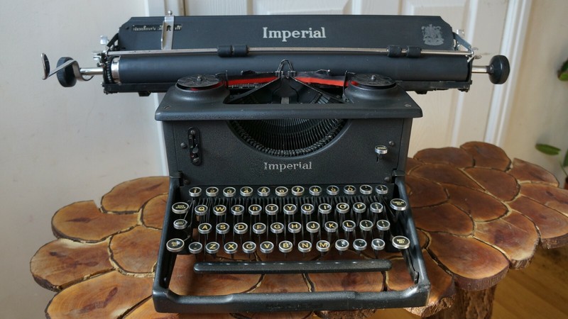 Imperial typewriter photos of Imperial 50 by year then serial number by ...