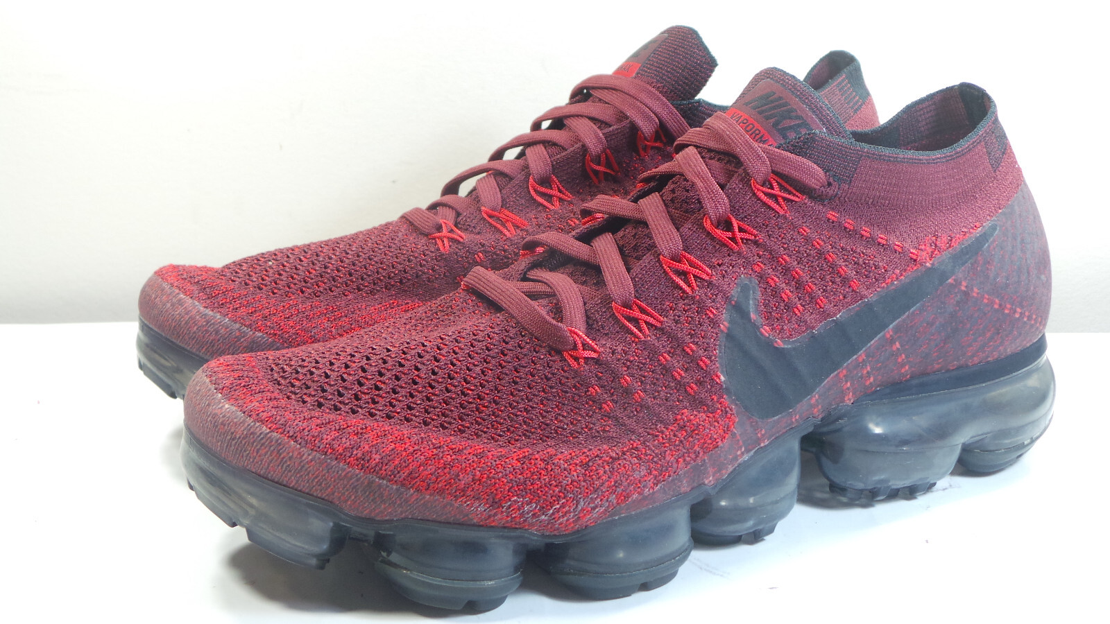 NIKE 2017 AIR VAPORMAX 849558 601 DARK TEAM RED 8.5 PLUS 90 NIKE 2017 AIR VAPORMAX 849558 601 DARK TEAM RED 8.5 PLUS 90