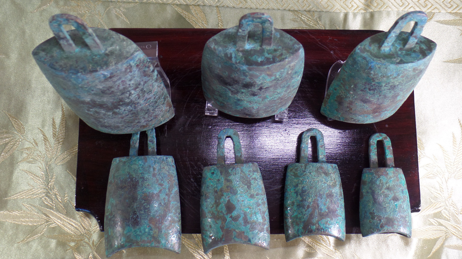 Купить Колокола Ancient Chinese Bronze bells. Graduated Set of 7! c. w ...