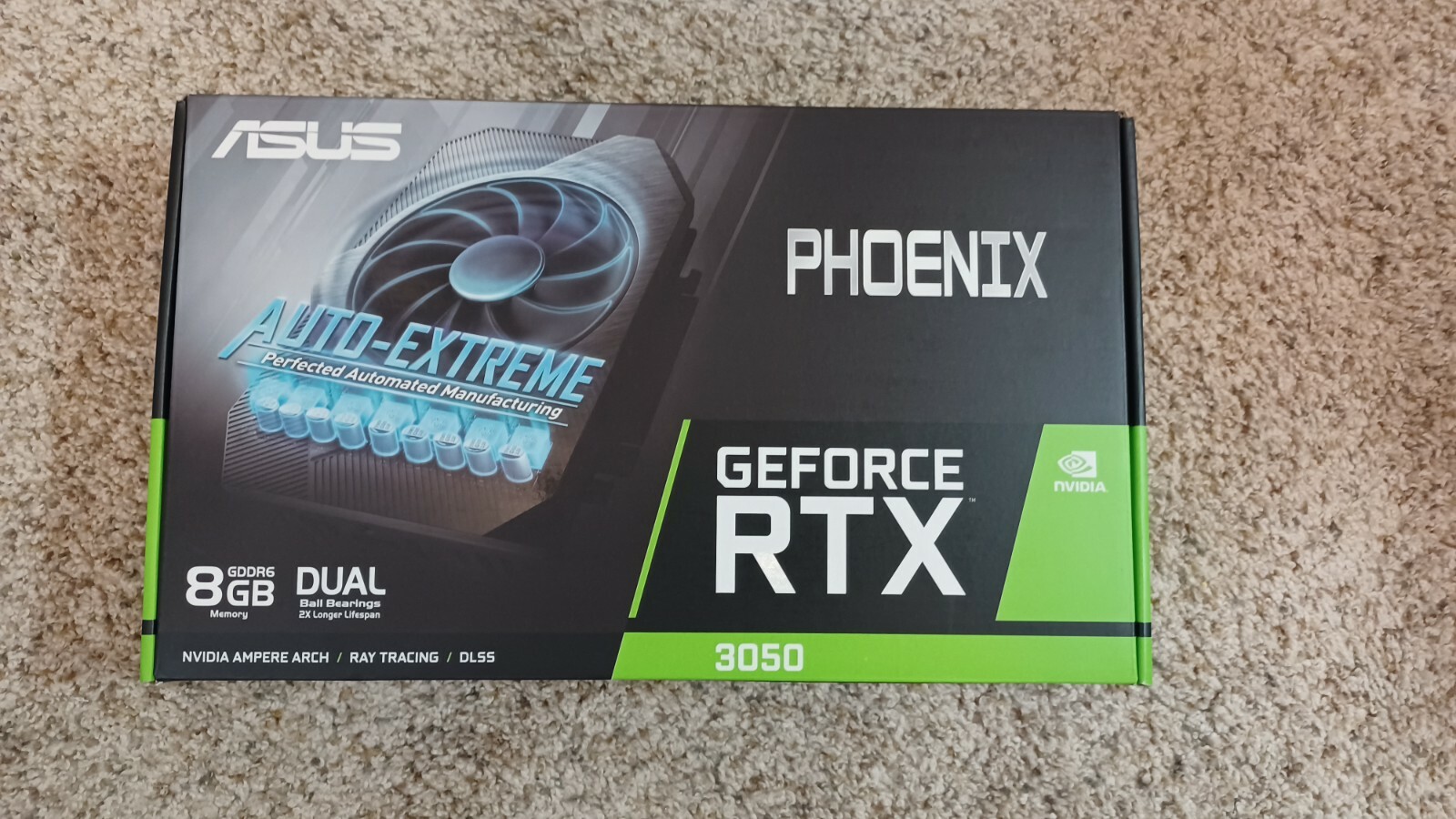 ASUS Phoenix NVIDIA GeForce RTX 3050 8 GB GDDR6 (PH-RTX3050 ASUS Phoenix NVIDIA GeForce RTX 3050 8 GB GDDR6 (PH-RTX3050