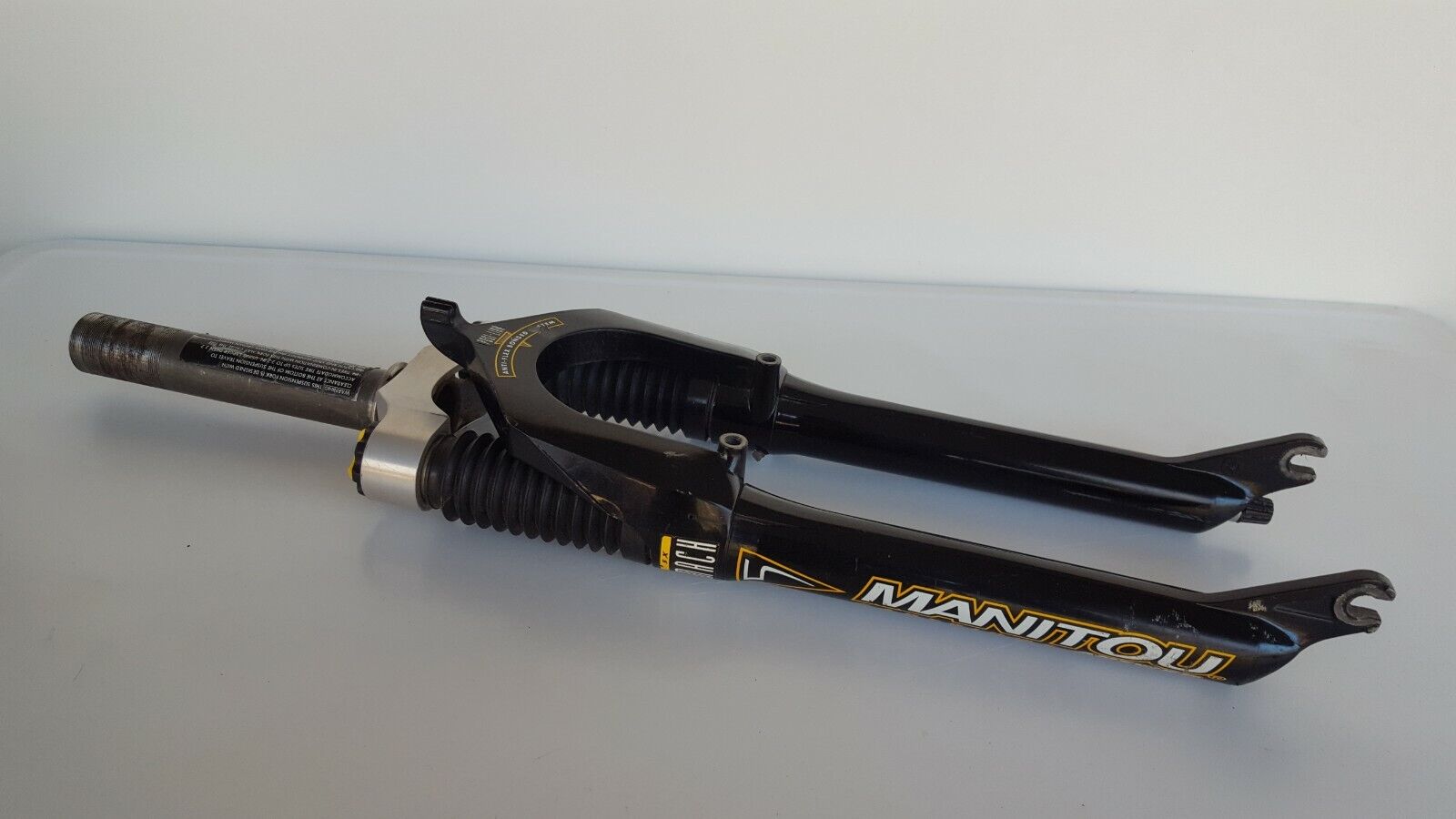 Vintage Manitou SX Mach 5 Fork Rare 1-1/4 Vintage Manitou SX Mach 5 Fork Rare 1-1/4
