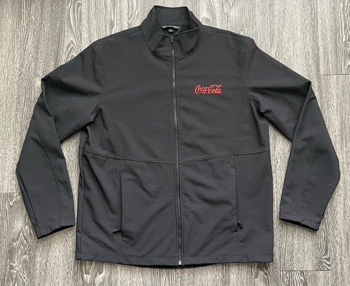 Coca Cola Soft Shell Embroidered Jacket Mens Size XLのeBay公認海外通販｜セカイモン