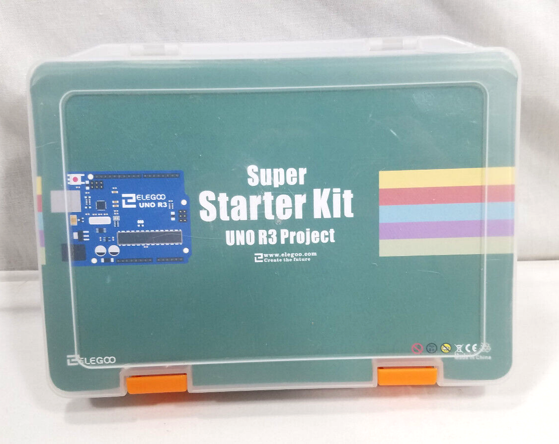 ELEGOO UNO R3 Project Super Starter Kit Box Set Arduino IDE Compatible ...