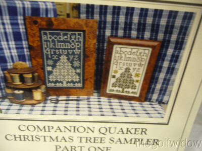 Barrick Samplers Quaker Christmas Tree Sampler Companion Part