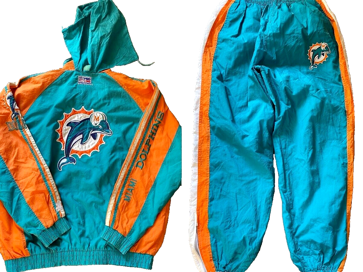 Miami Dolphins 90s STARTER Track Suit jacket pants Miami Dolphins 90s STARTER Track Suit jacket pants