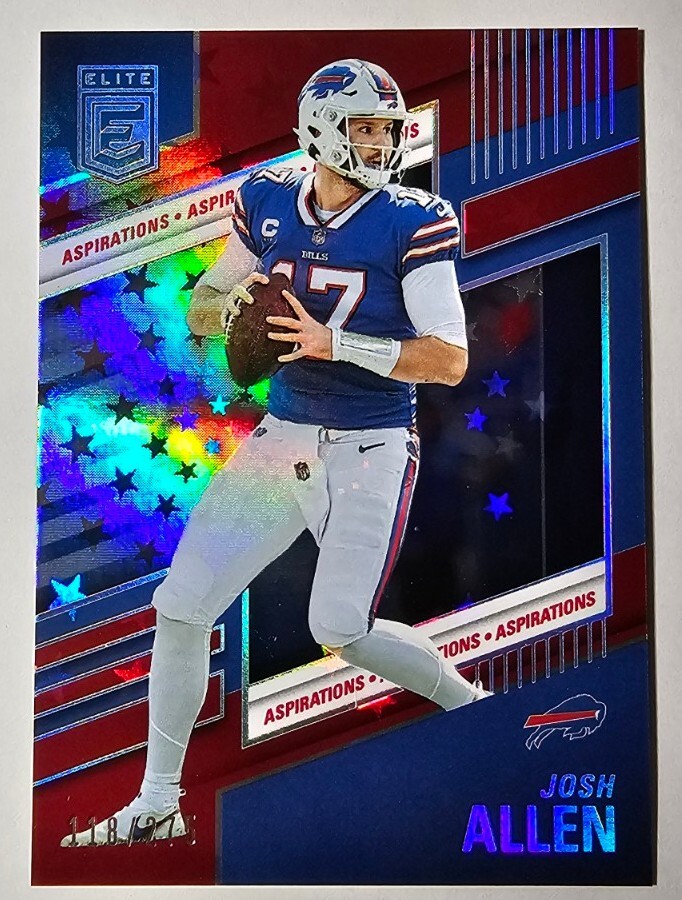 2022 Panini Donruss Elite - Aspirations Stars #1 Josh Allen /275 for ...