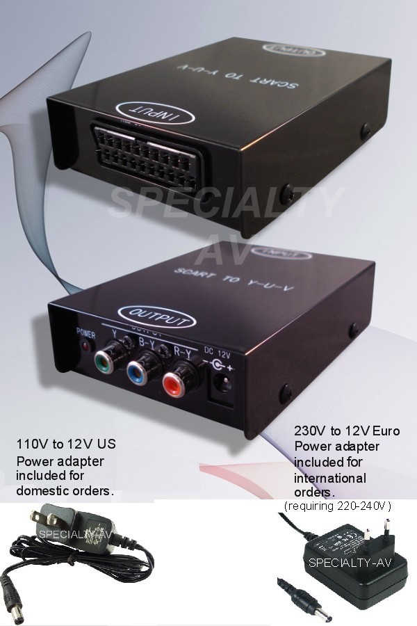 Scart to component converter causing intermittent yellow tint to screen ...