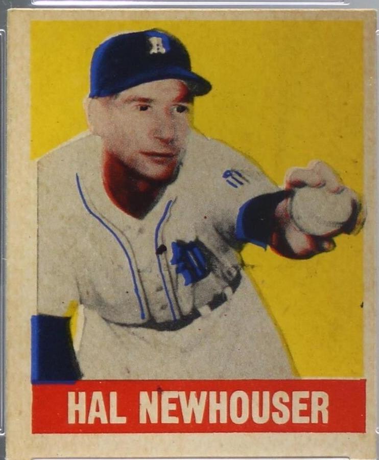 1948-49 Leaf - Hal Newhouser #98 (RC) for sale online | eBay