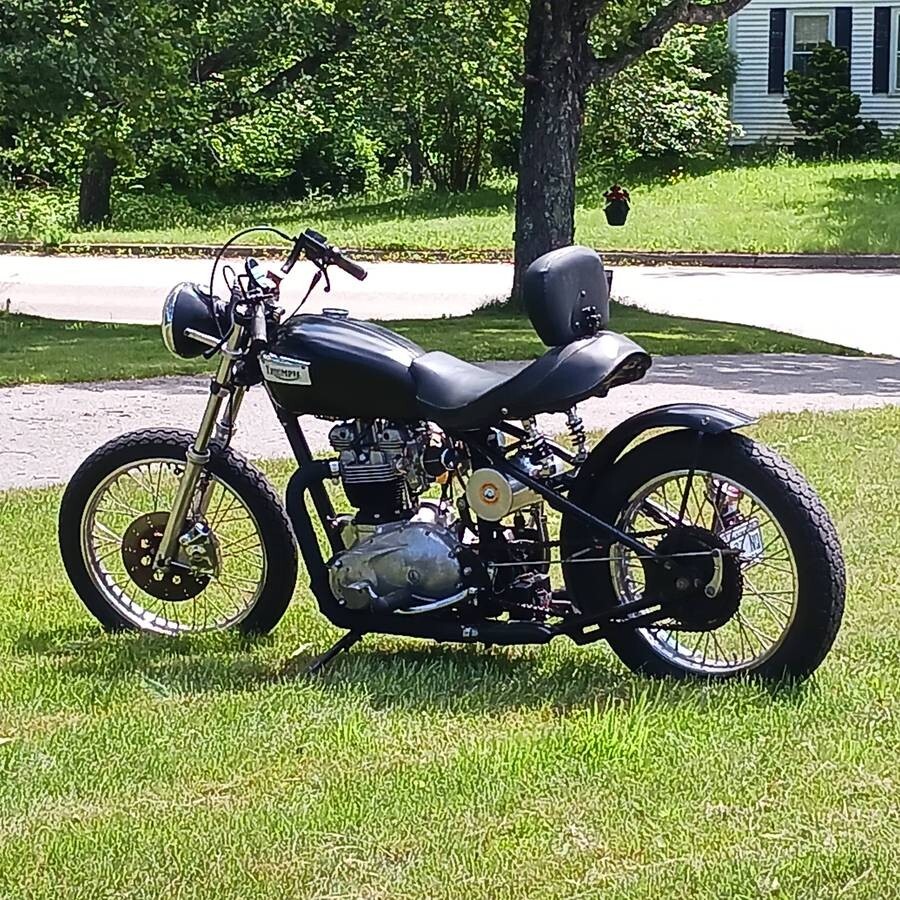1969 Triumph Tr120 Custom Bobber - Used Triumph Bonneville for sale in ...