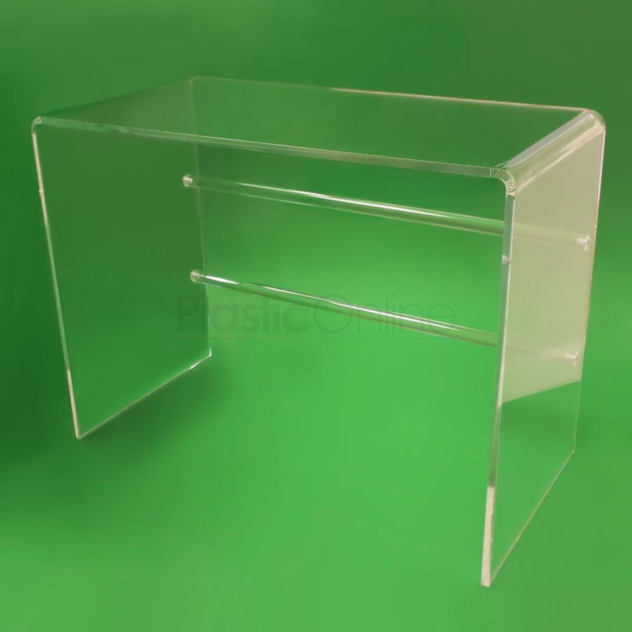 Clear Acrylic Plastic Desk Home office Desk Hygienic Easy Clean | eBay