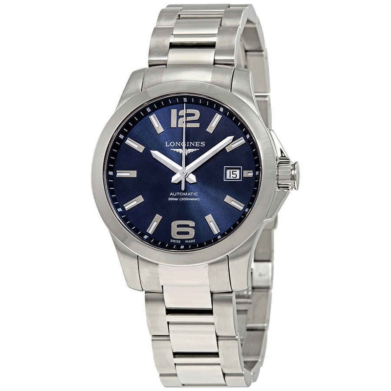 Longines Conquest Automatic Blue Dial Men 39mm Watch L3.776.4.99.6