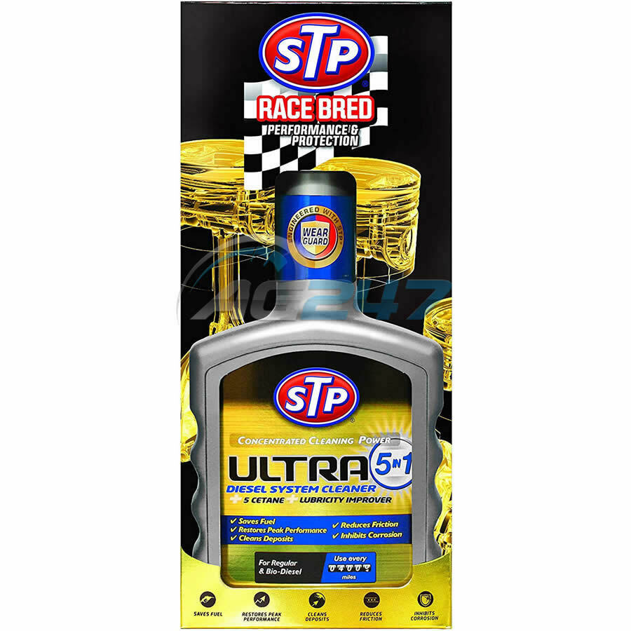STP Ultra 5 in1 Diesel Engine System Cleaner Treatment Power Booster ...