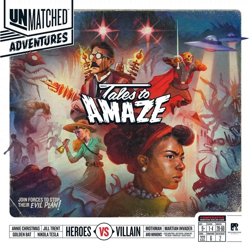 Unmatched Adventures: Tales to Amaze (2023) Board Game – Board Game Guys