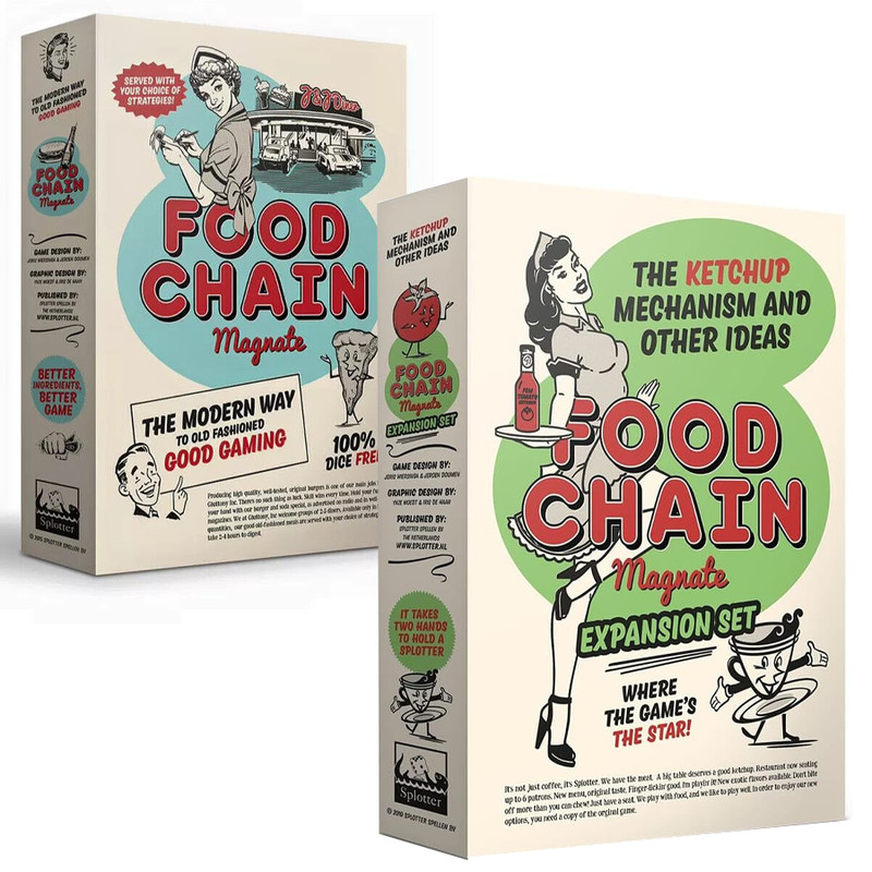 Food Chain Magnate (2015) – Board Game Guys