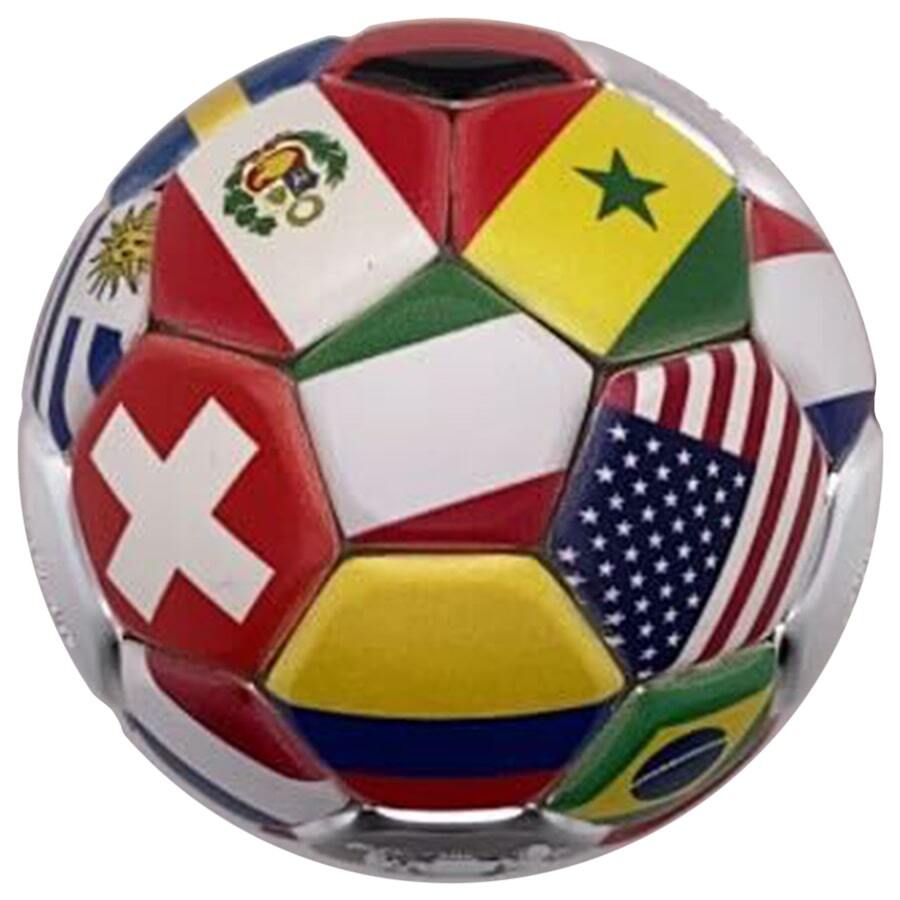 Sale Price - 2022 Chad 30 gram Silver Country Flags Soccer Ball ...